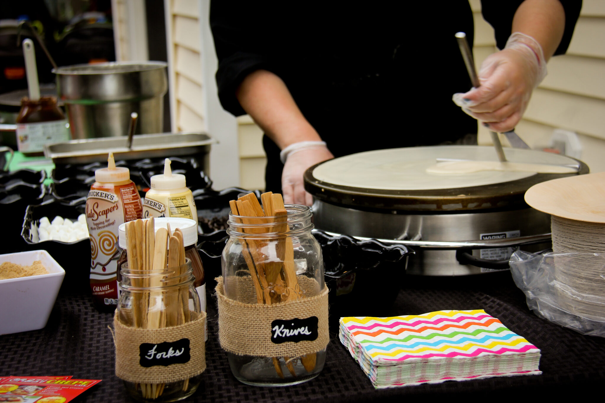 Long Island Catering Company | Crazy Crepe Cafe
